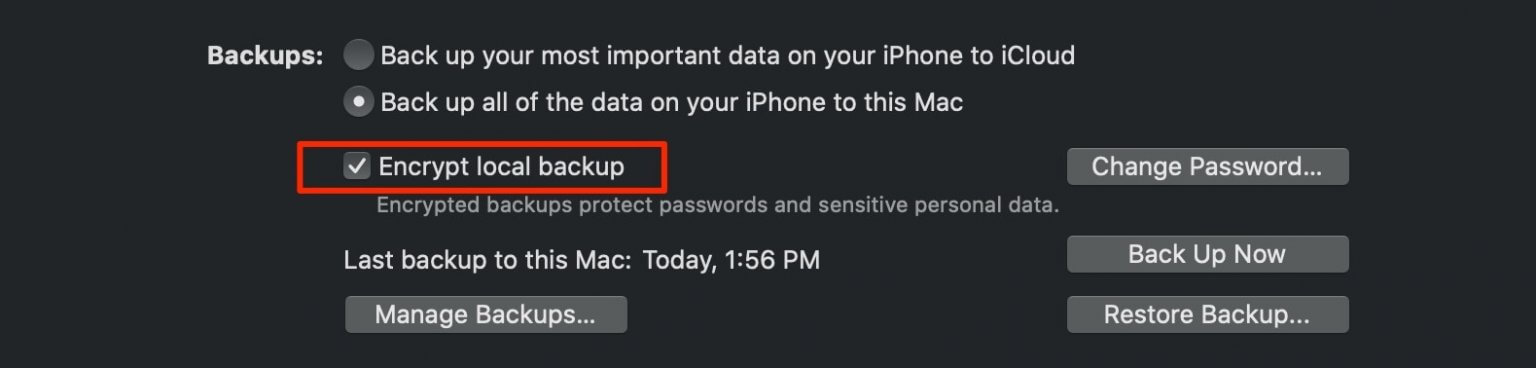 I forgot my iPhone backup password (What do I do?) - Gotechtor